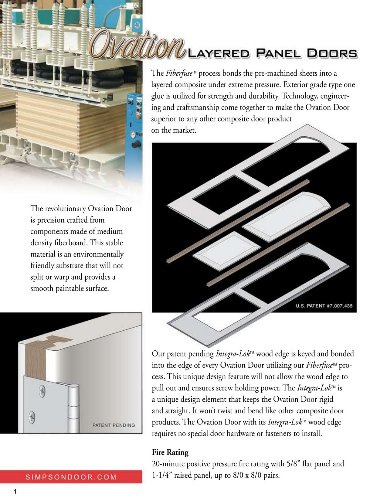Simpson Ovation Doors